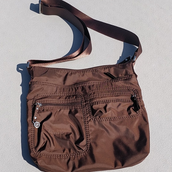 Samsonite | Bags | Samsonite Brown Nylon Travel Bag | Poshmark